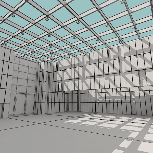 modern architecture 3ds