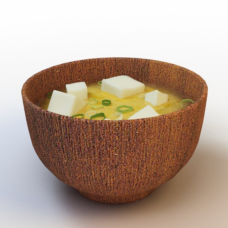 29 miso soup 3d model