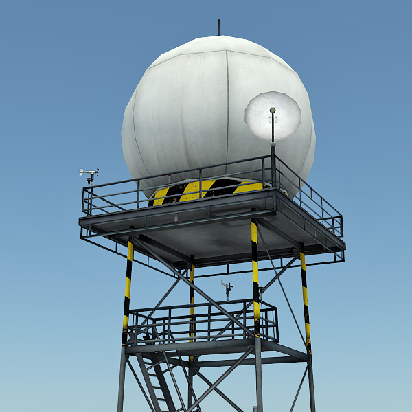 3d radar tower
