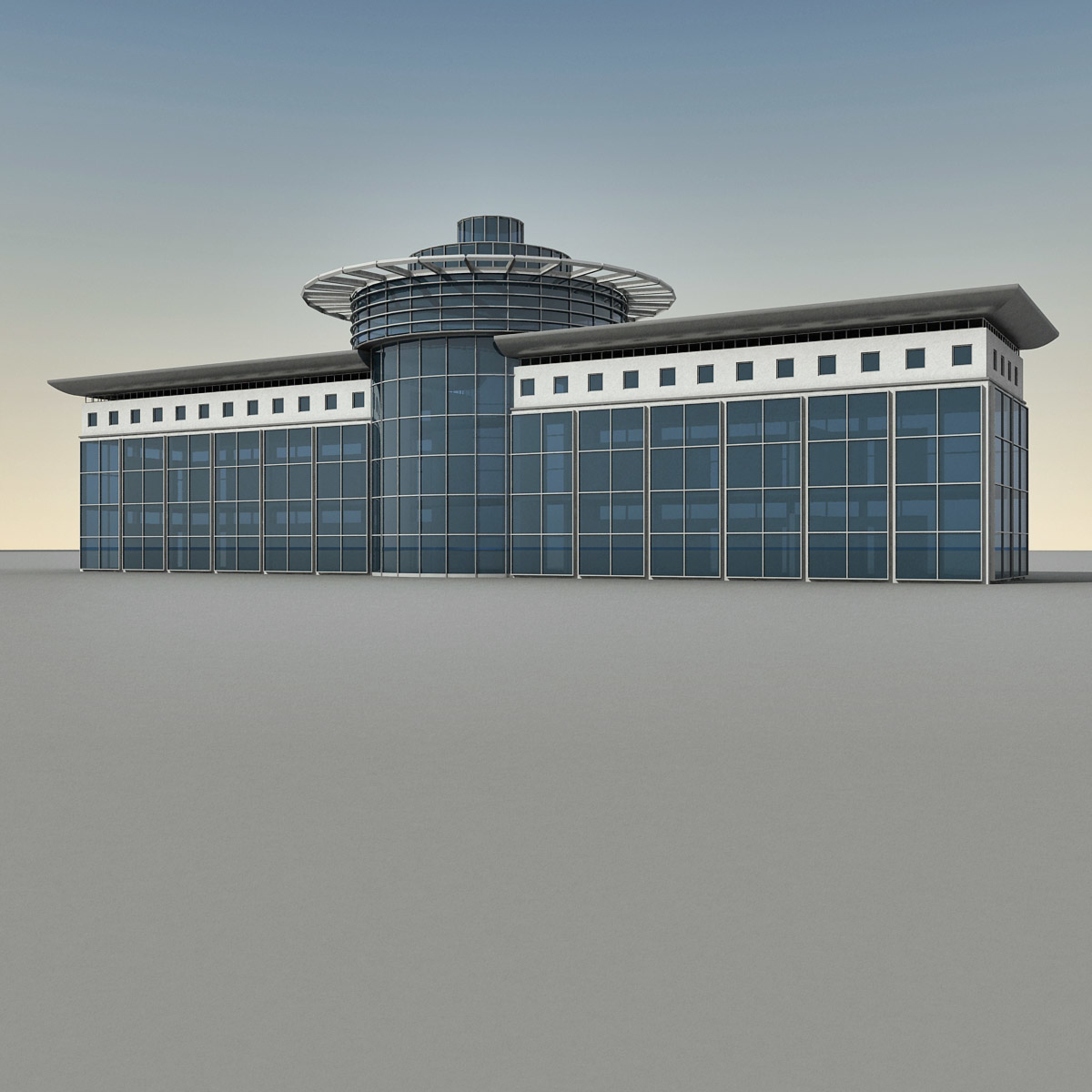 3ds max modern building