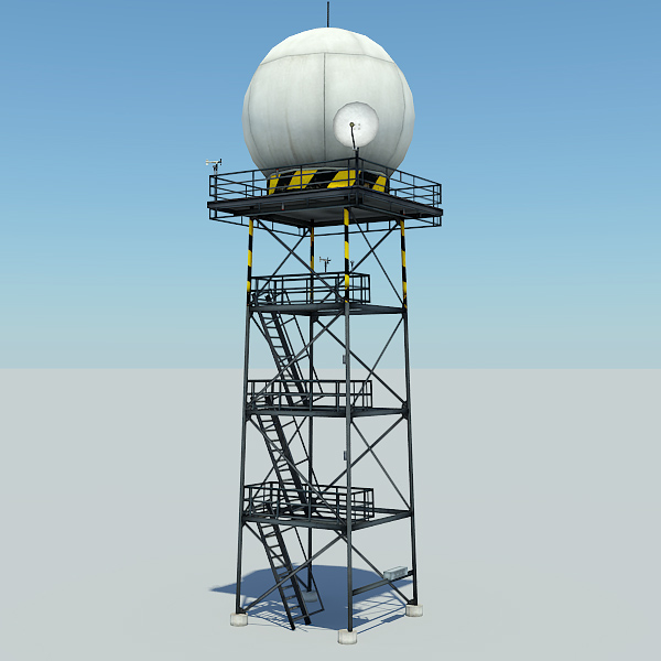 3d radar tower
