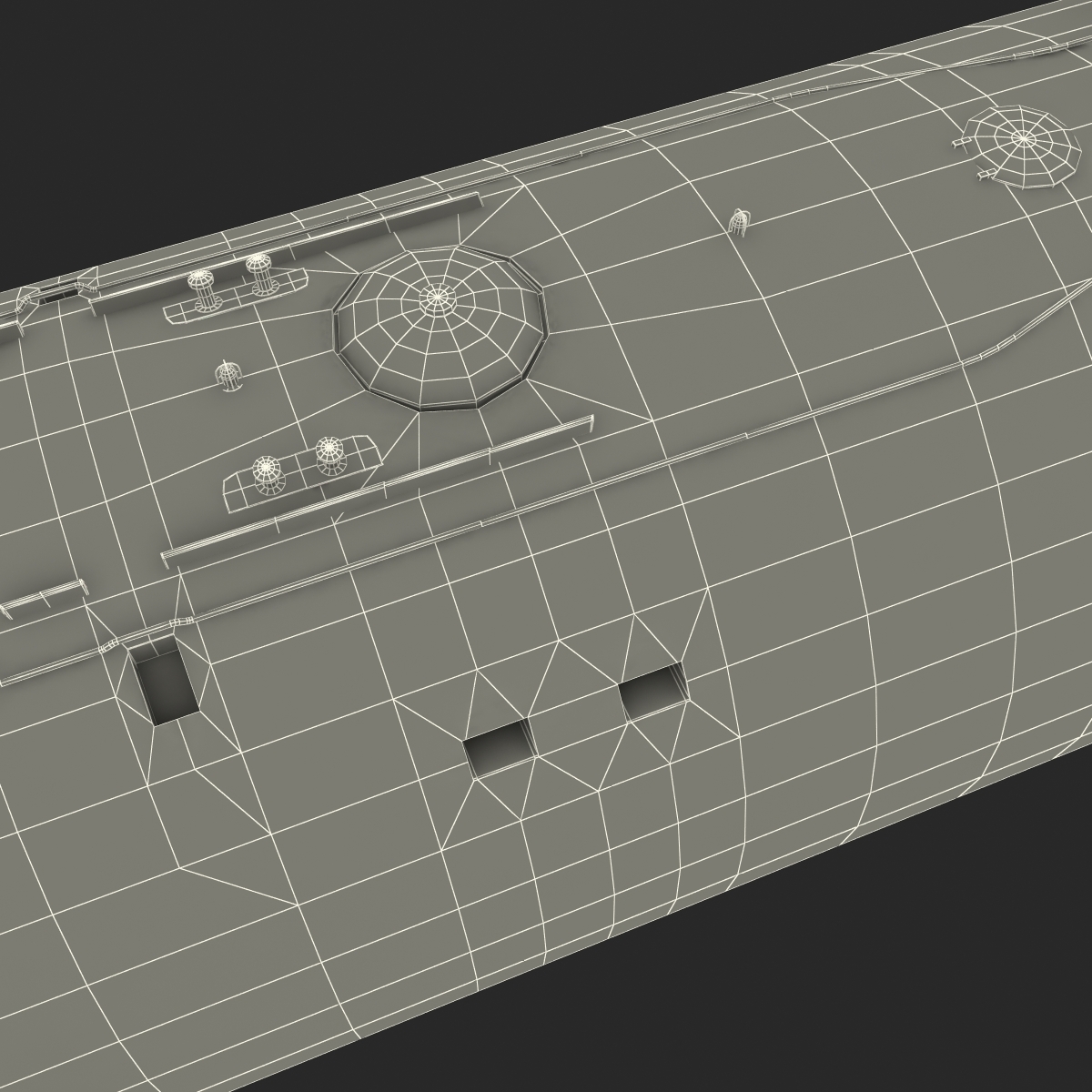 akula class submarine 3d model