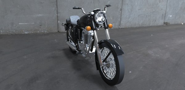 3d lwo royal enfield bullet standard