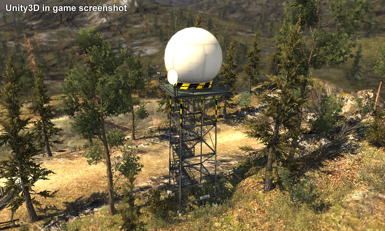 3d radar tower