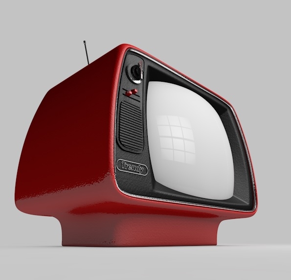 retro tv model
