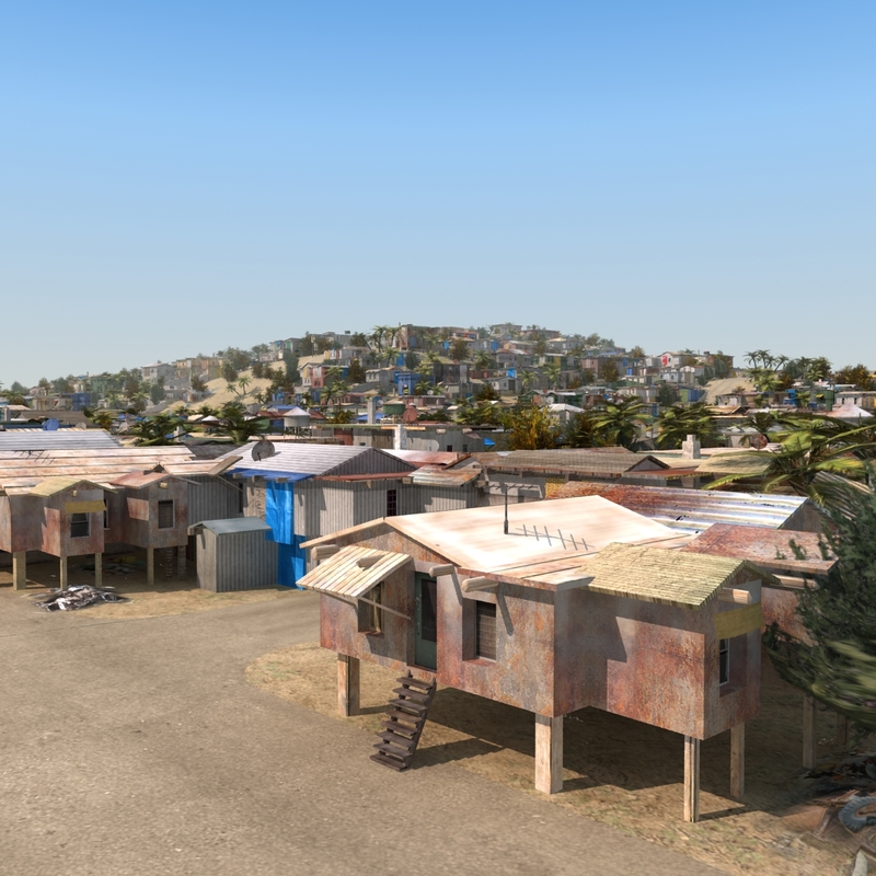 3ds max slum city