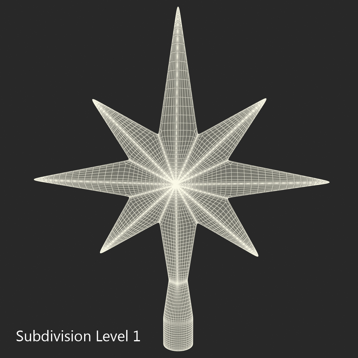 star tree topper 3d 3ds