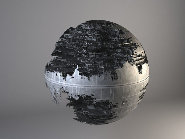 Star Wars-Todesstern zerstört 3D-Modell - TurboSquid 823274