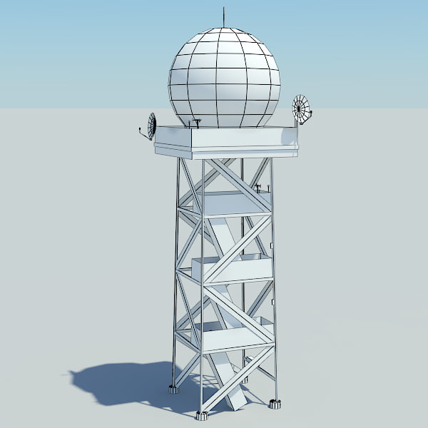 3d radar tower