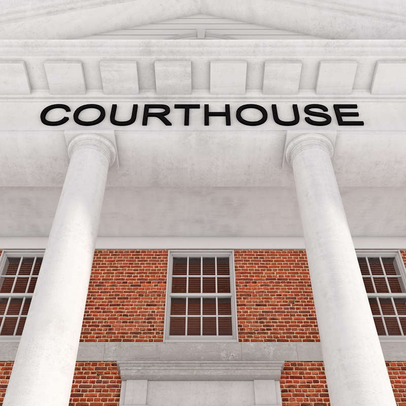 3d model courthouse building