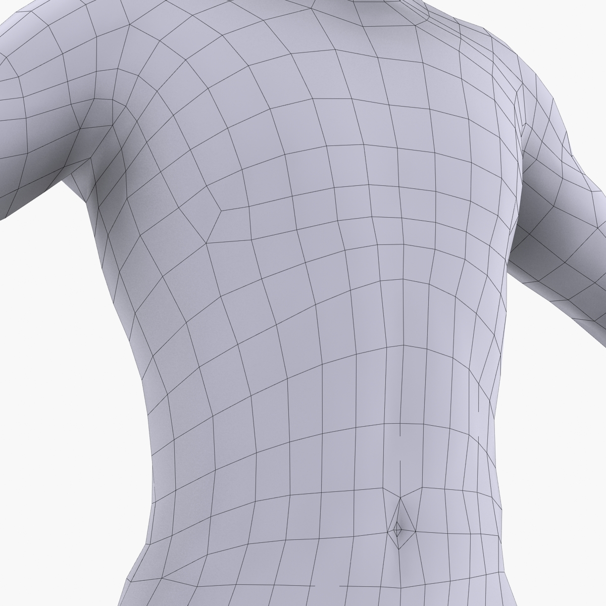 human anatomy male body skin 3d dxf