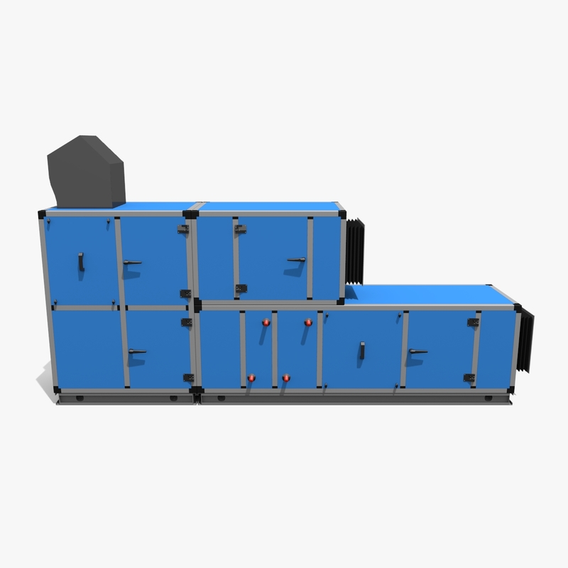 3d ahu air handling unit