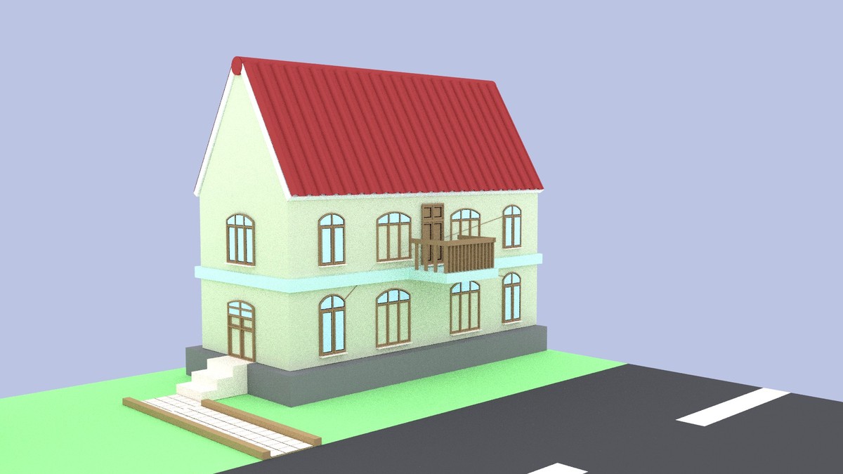 Casa Gratis Blender Modelos para Descargar | TurboSquid