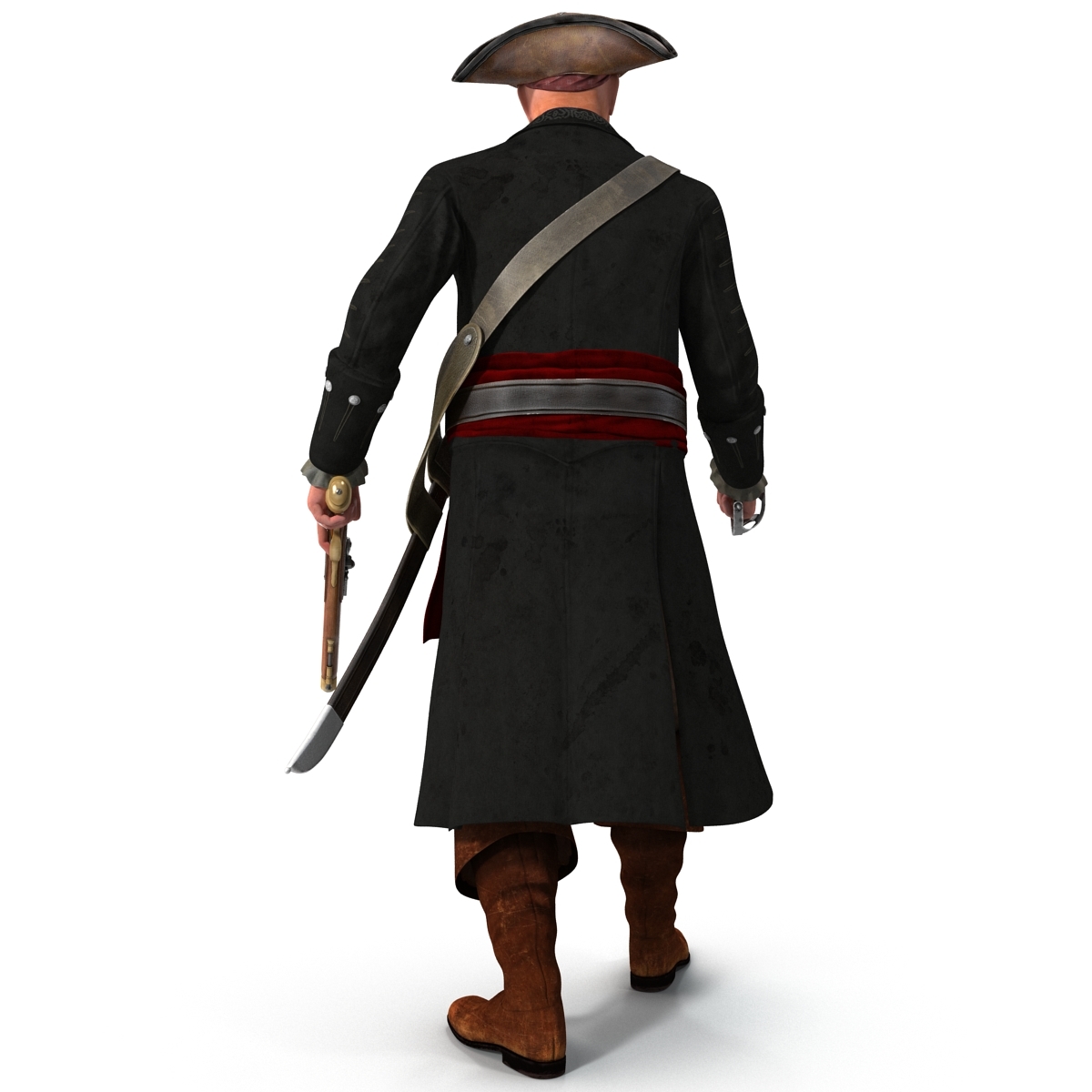 3ds max pirate pose 2