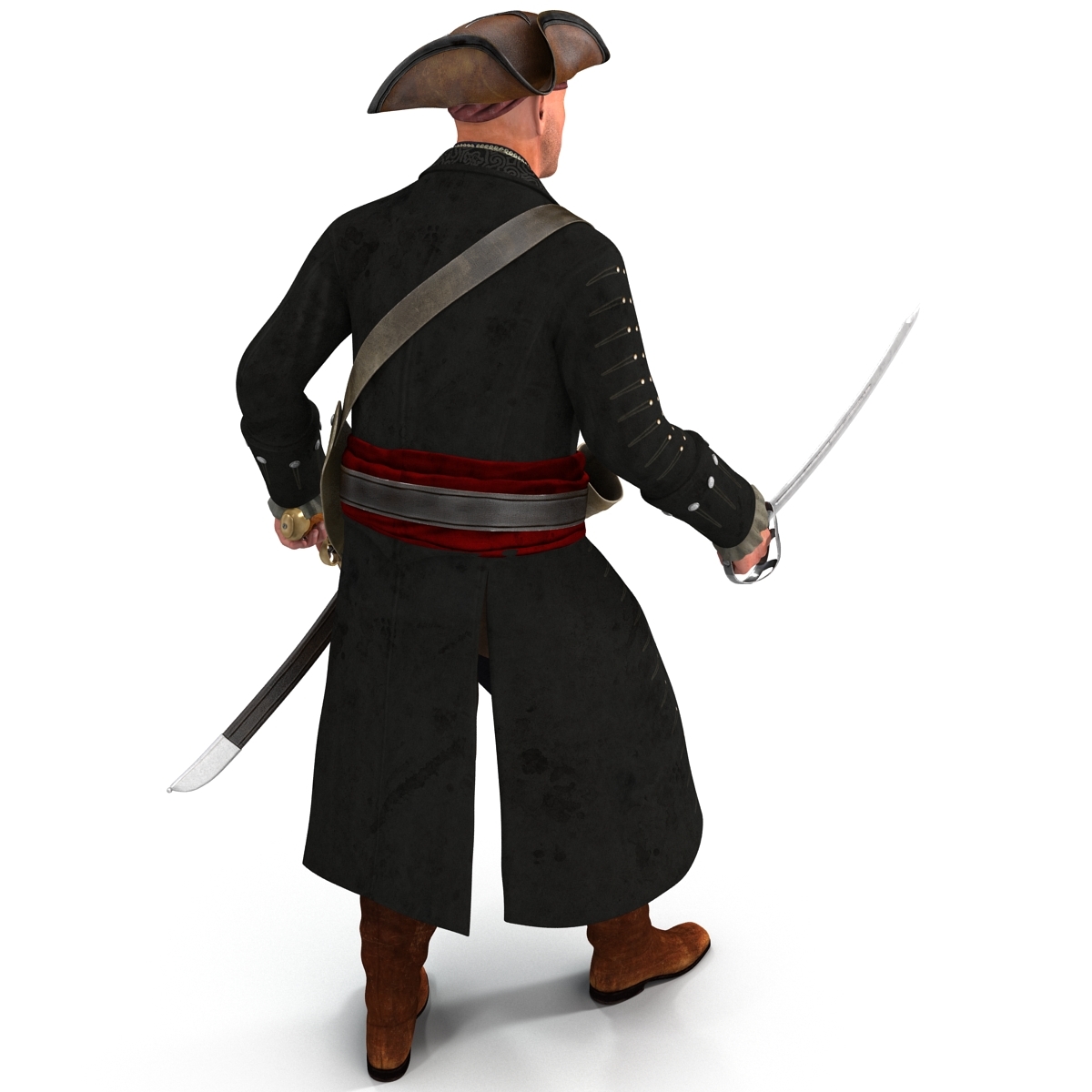 3ds max pirate pose 2
