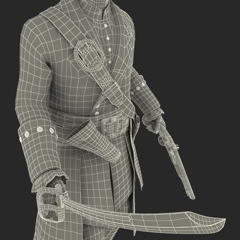 3ds max pirate pose 2