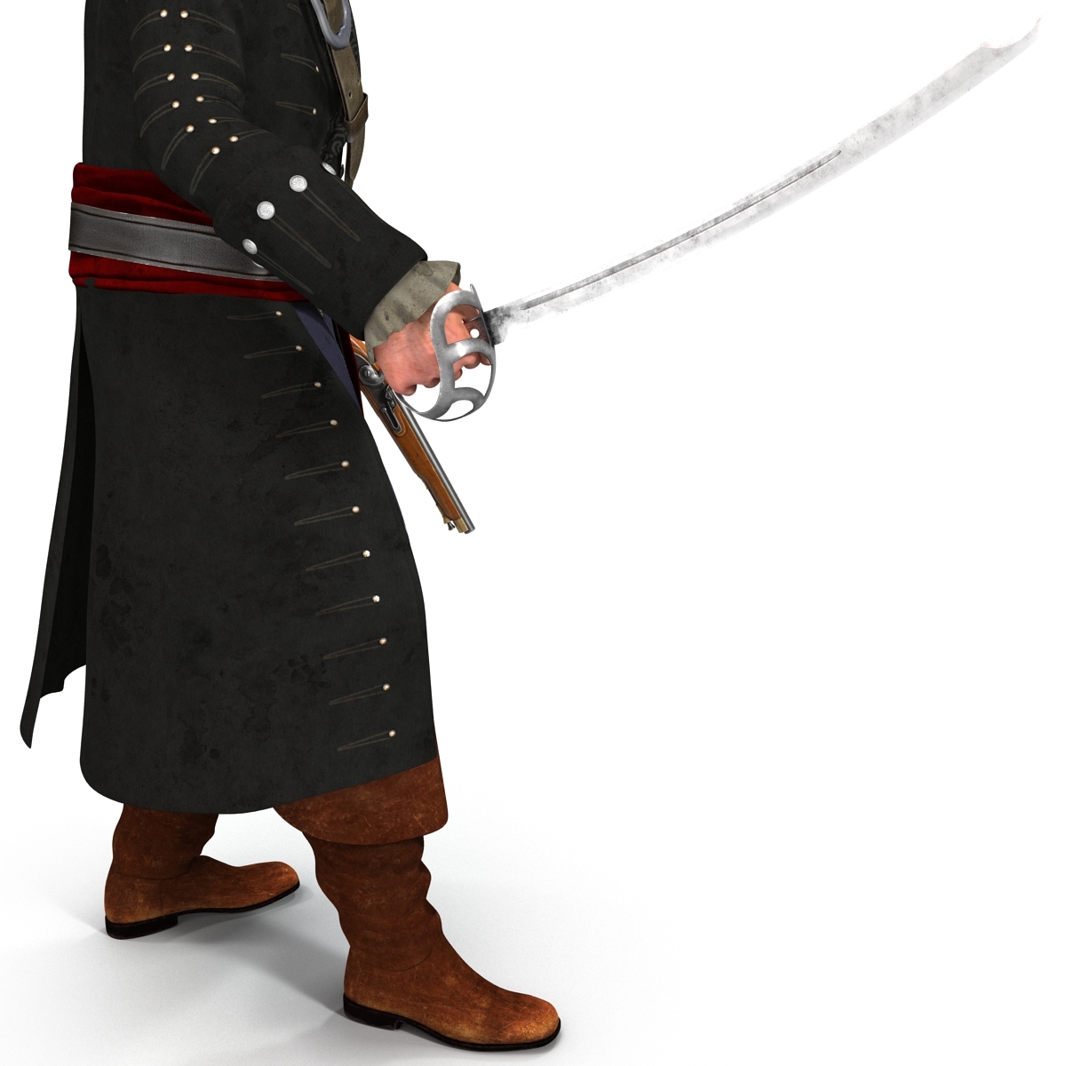 3ds max pirate pose 2