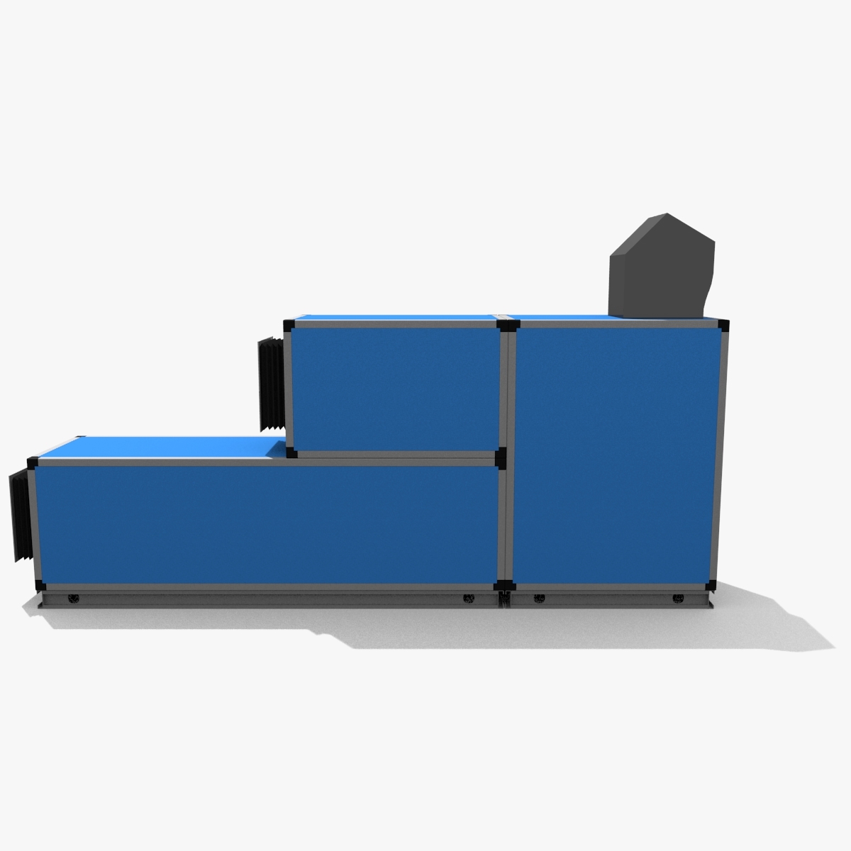 3d ahu air handling unit