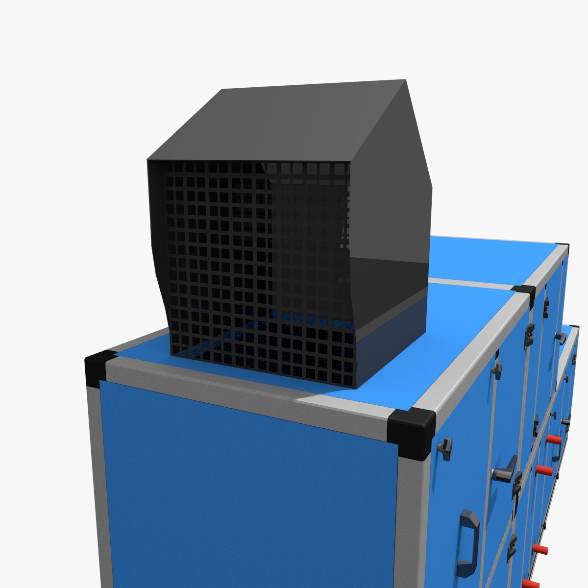 3d ahu air handling unit