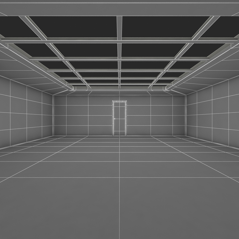 showroom room 3d model