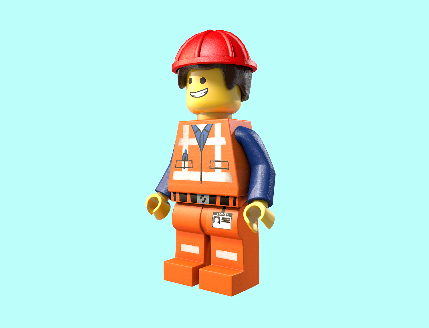 emmet lego movie c4d