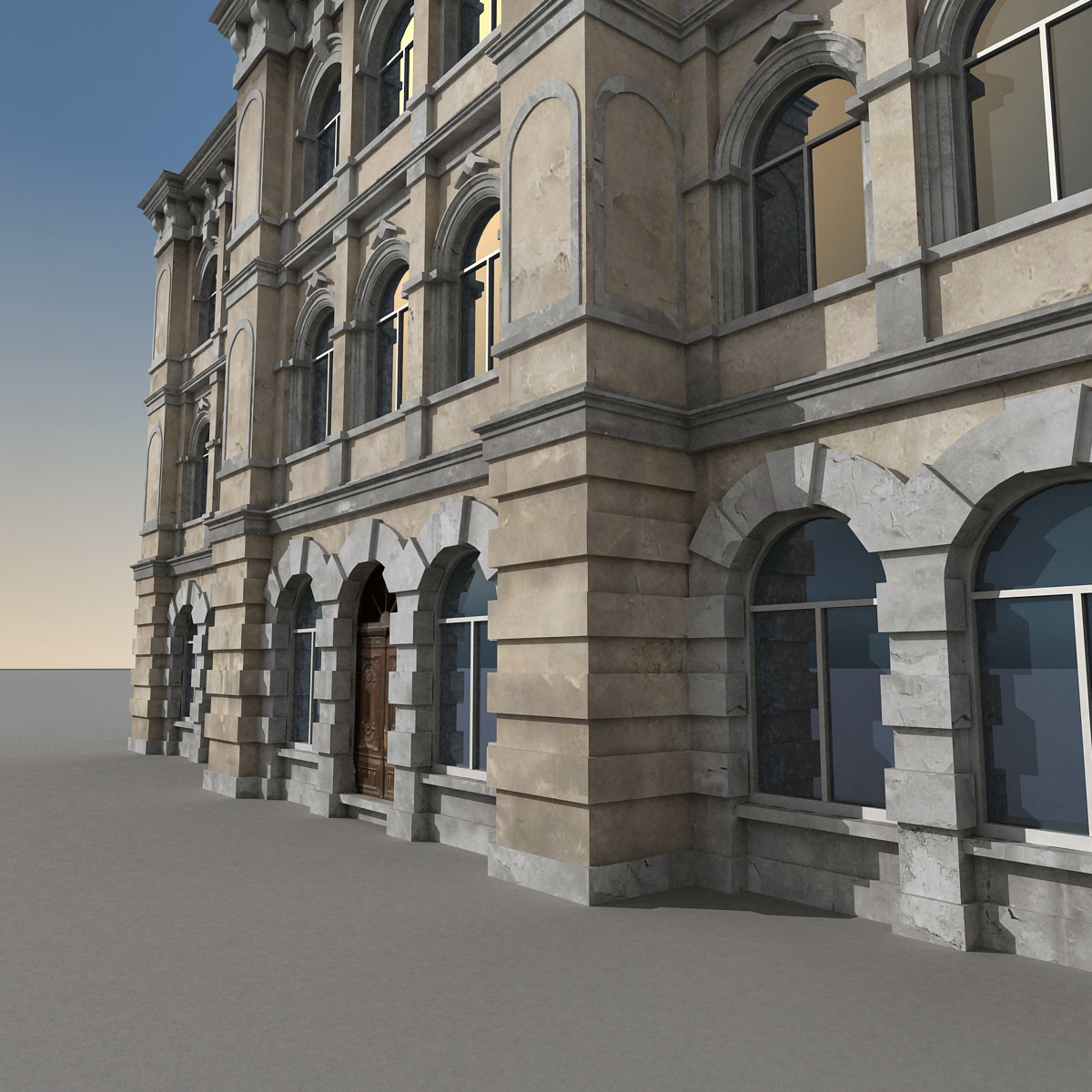 european buildings europe 3d model