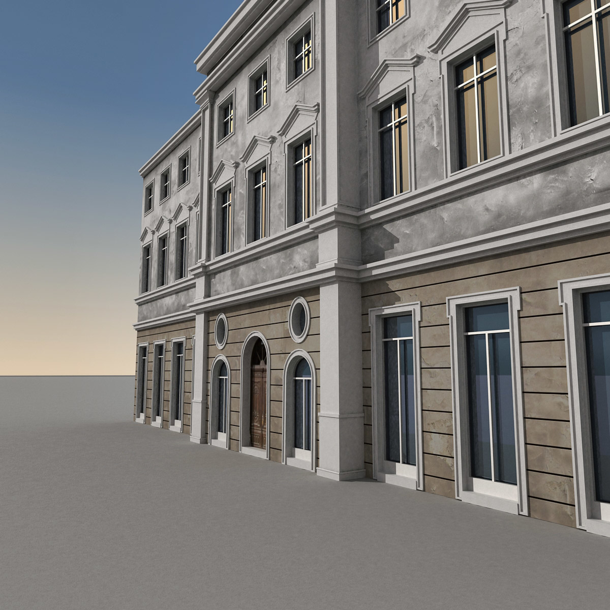 european buildings europe 3d model