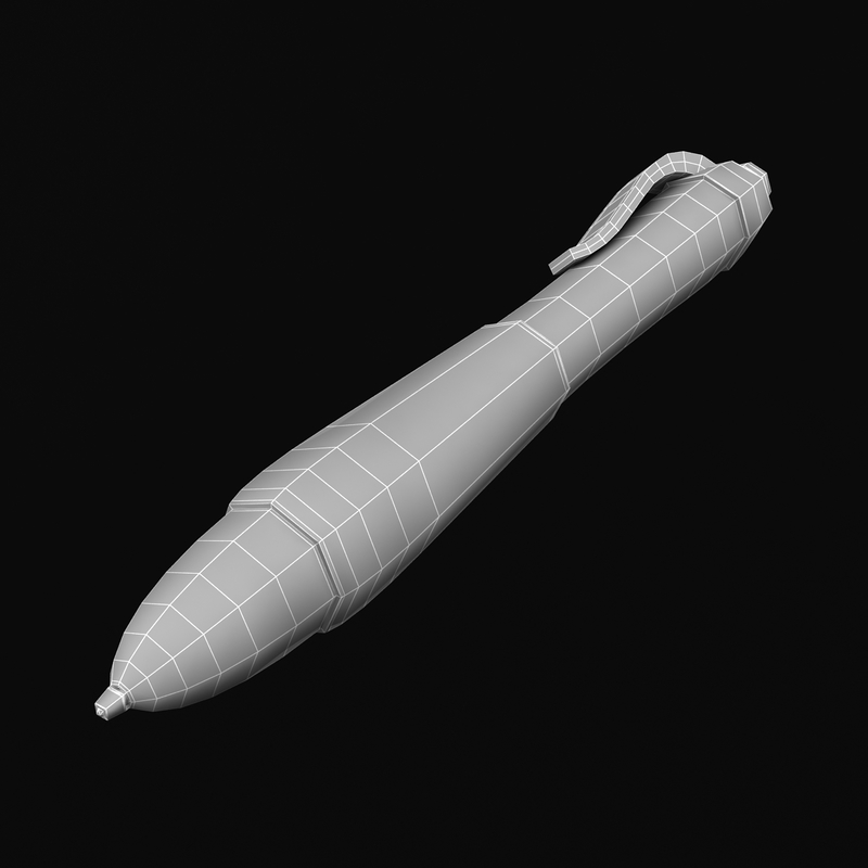 ball pen plastic 3ds