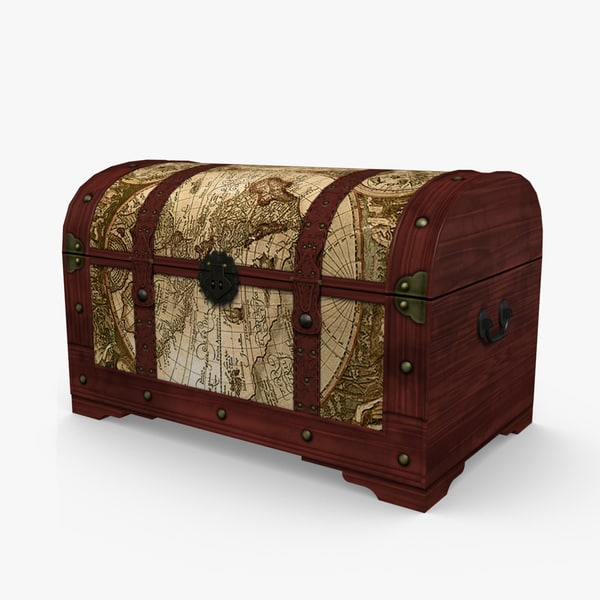 3d travelers trunk