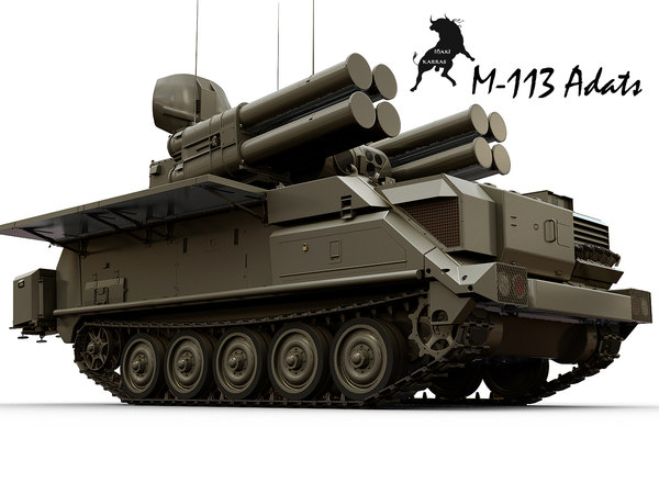 m-113 adats 3d model