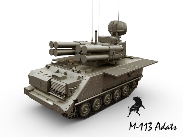 m-113 adats 3d model