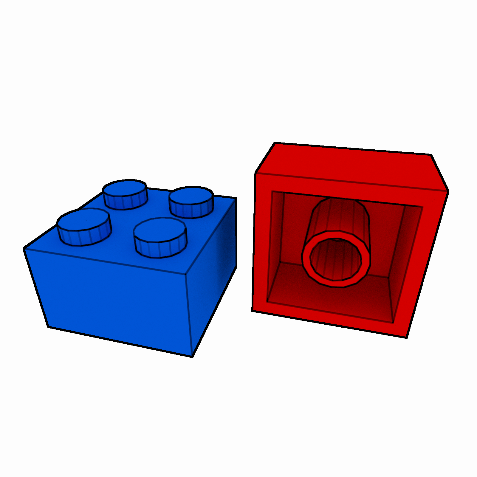 lego brick pack 3d 3ds