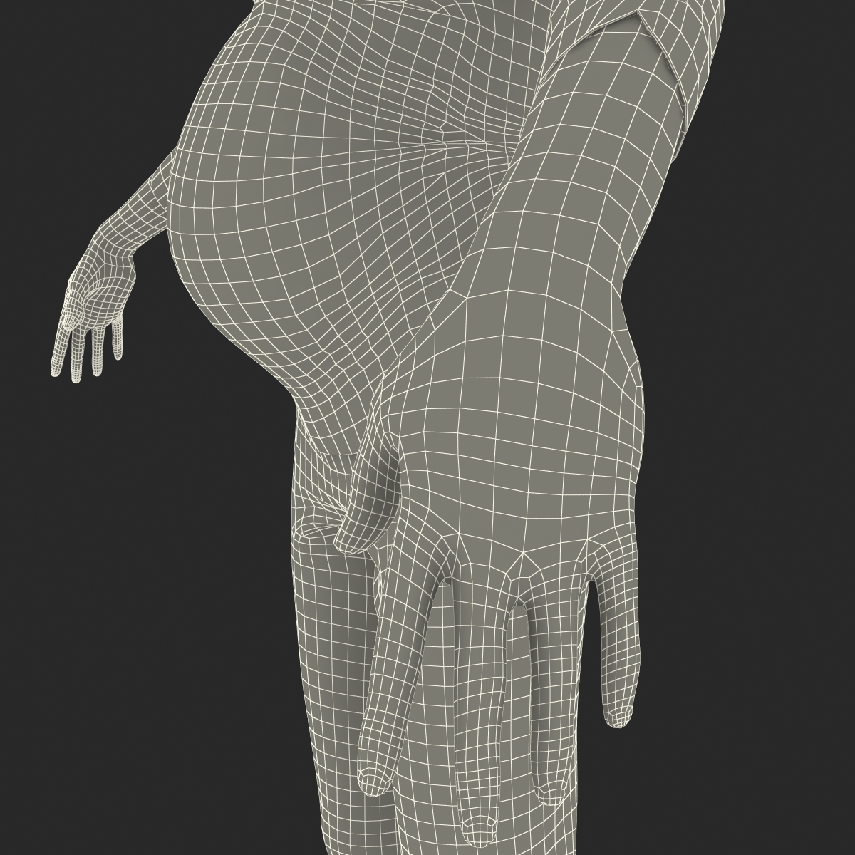 3d 3ds pregnant woman