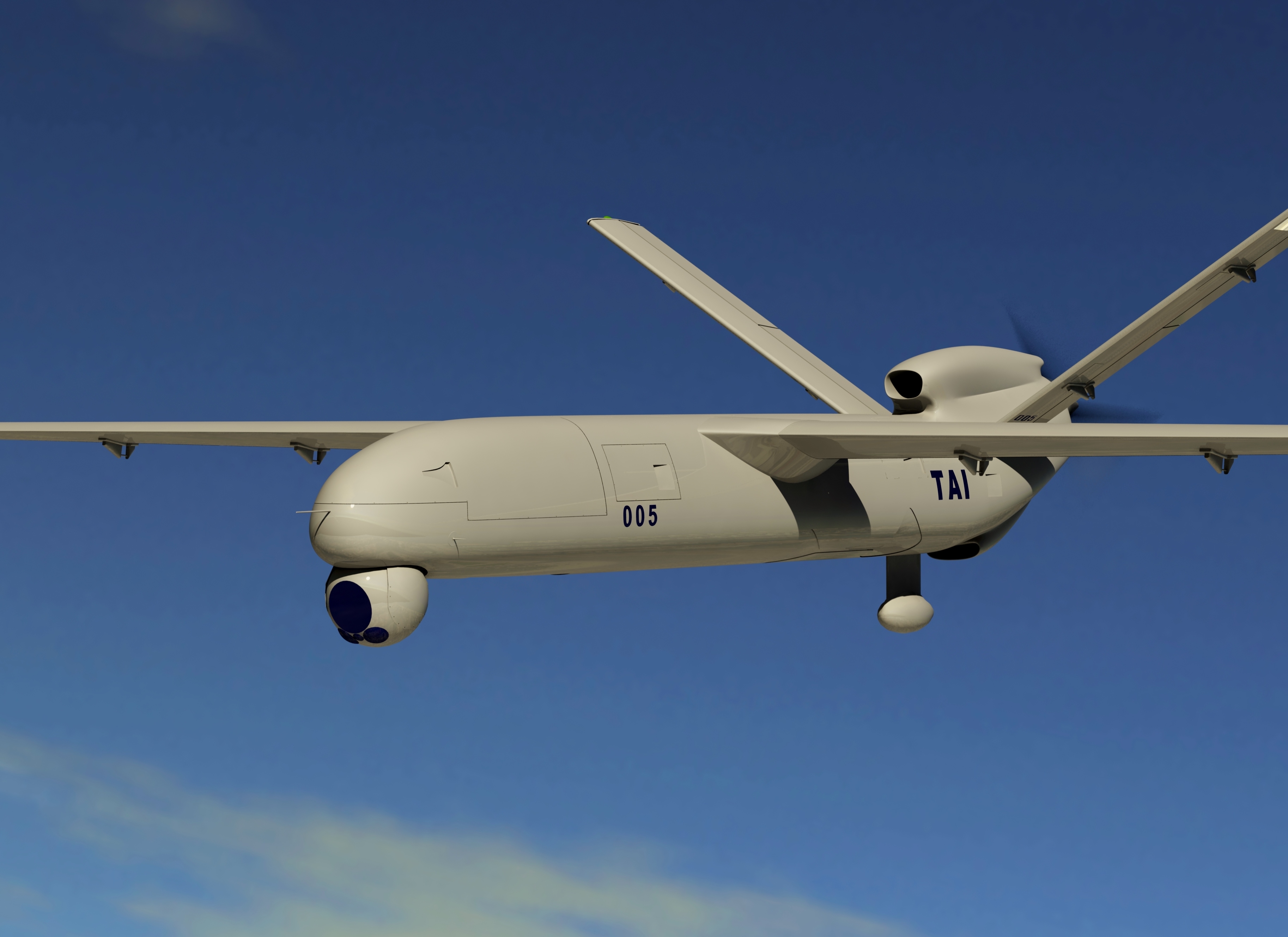 3d model unmanned vehicle uav anka