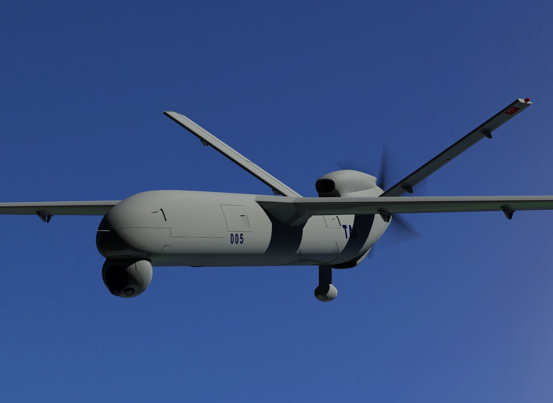 3d model unmanned vehicle uav anka