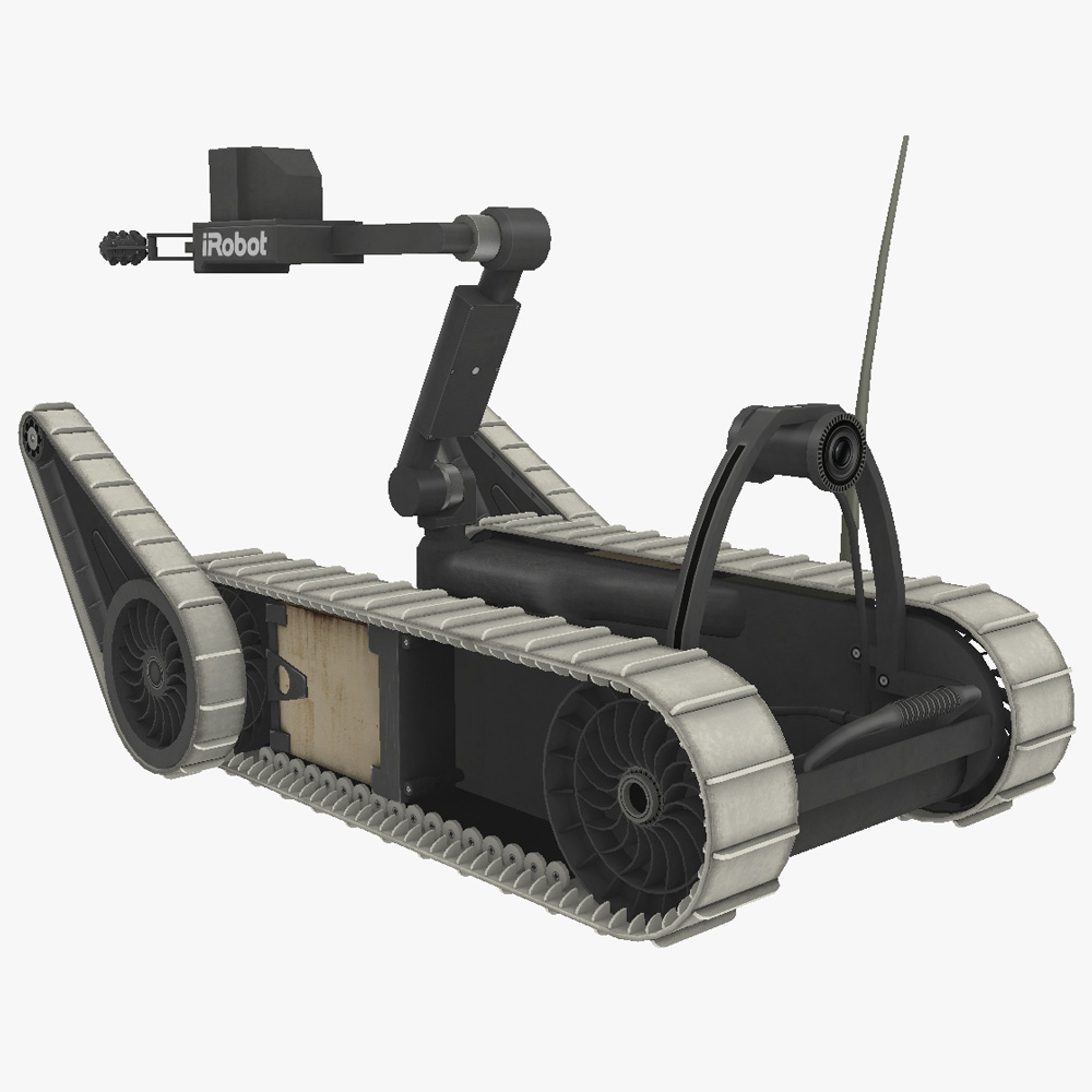 obj irobot sugv 310 robot