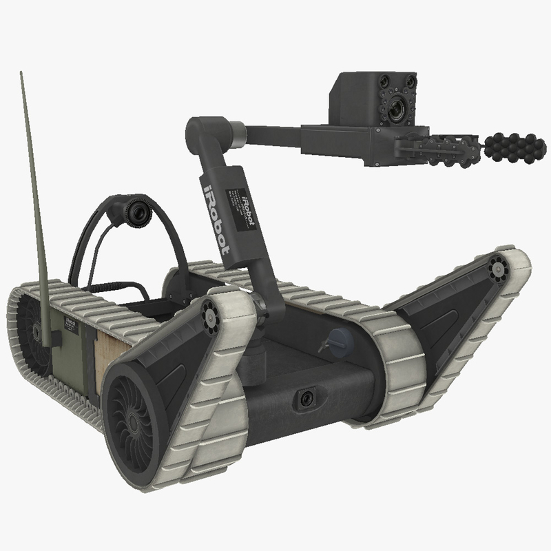 obj irobot sugv 310 robot