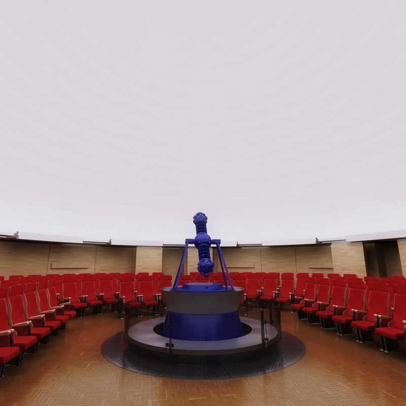 planetarium planets 3d model