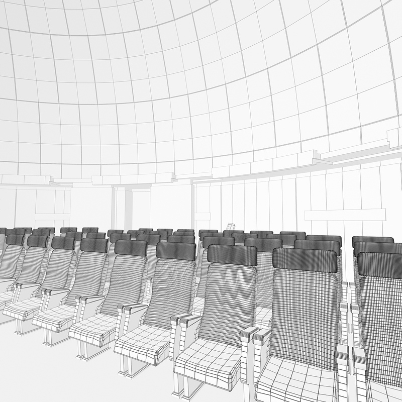 planetarium planets 3d model