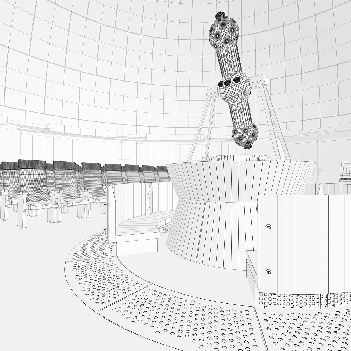 planetarium planets 3d model