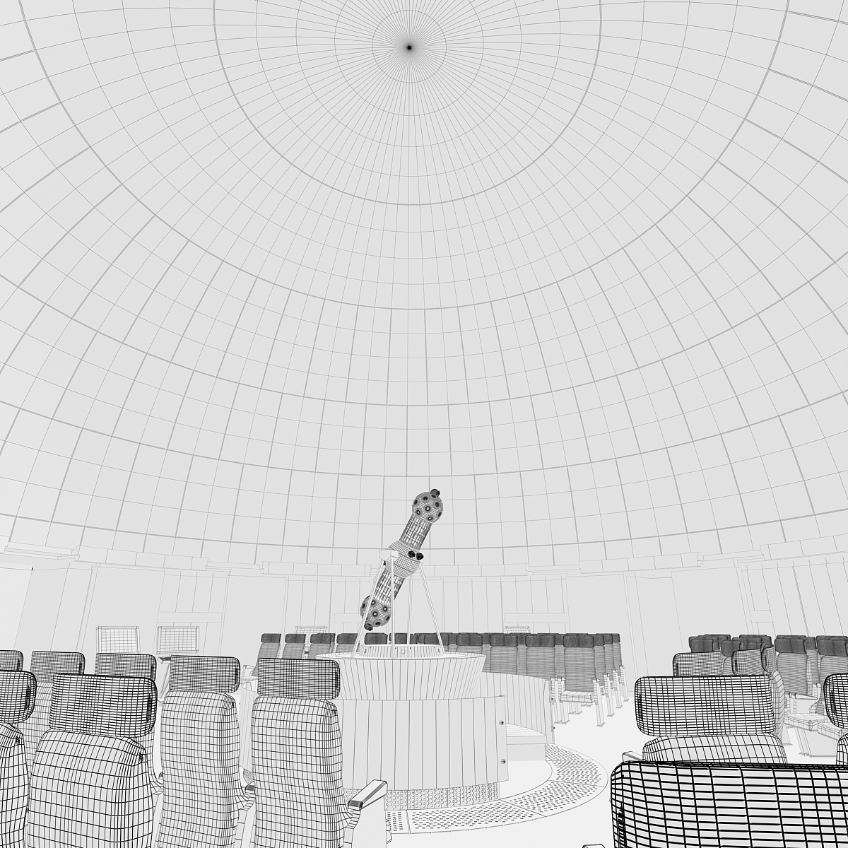 planetarium planets 3d model