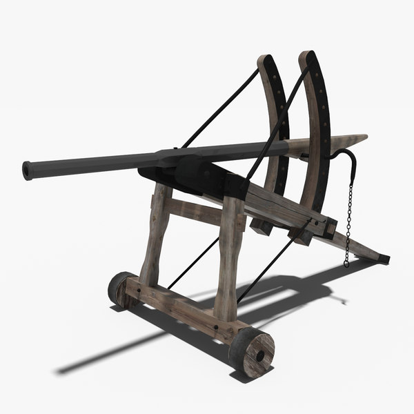 medieval war wagon 3d model