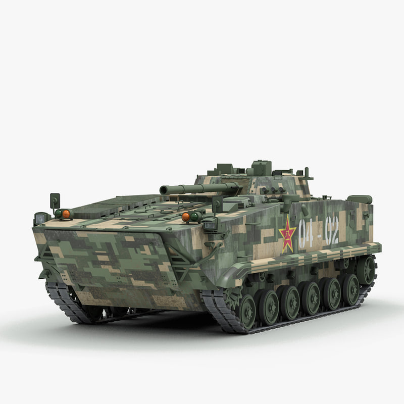 IFV chinês ZBD 97 Modelo 3D - TurboSquid 823612