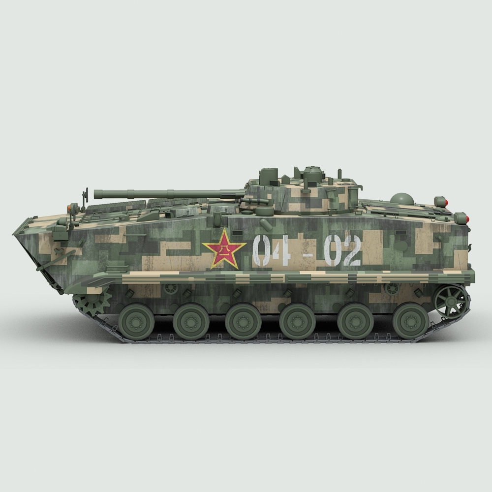 3d model chinese zbd 97