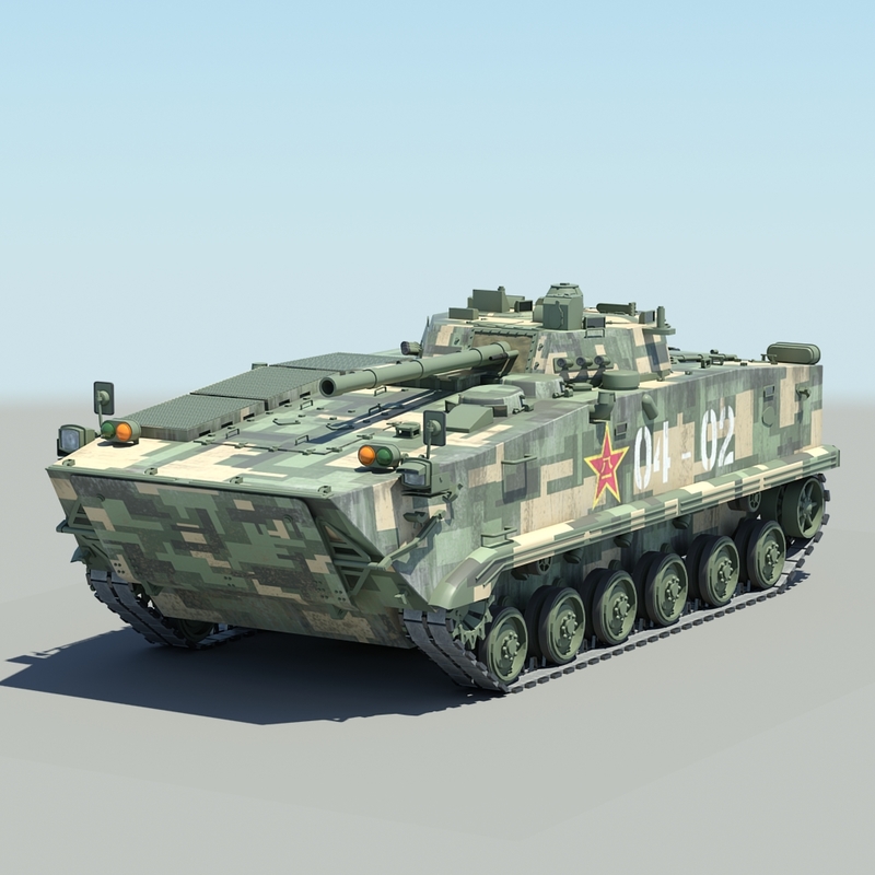 3d model chinese zbd 97
