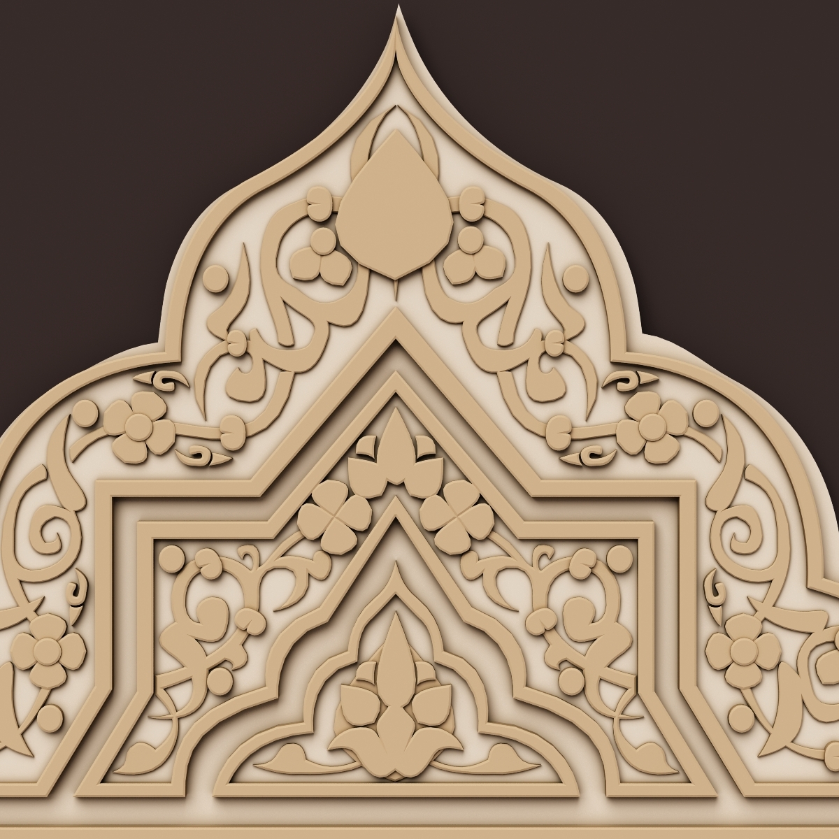 3d arabesque set 1 ceiling