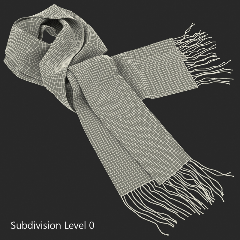 scarf 3d 3ds