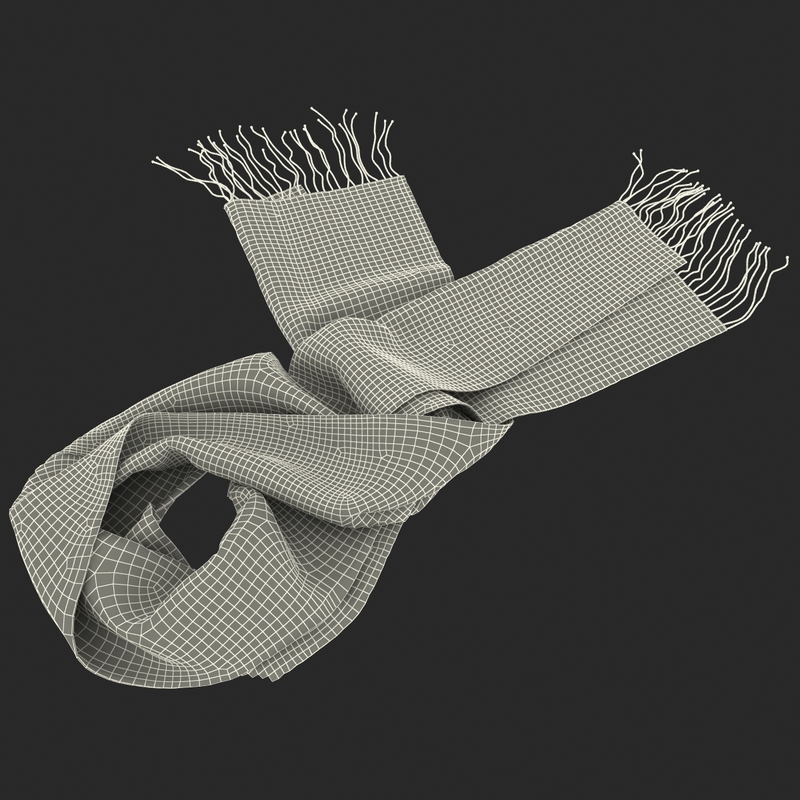 scarf 3d 3ds