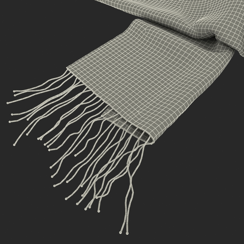 scarf 3d 3ds