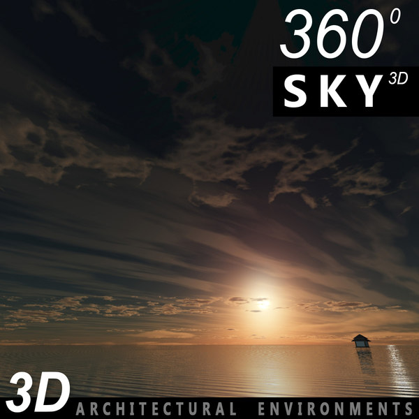 sky clouds 3d 3ds
